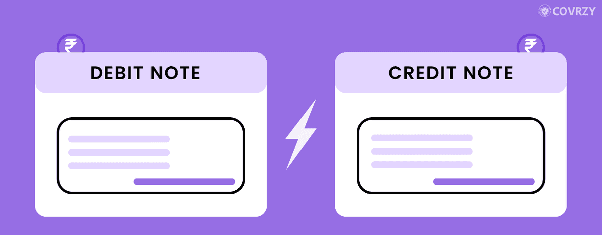 Debit Note vs Credit Note: Differences, Examples, Meaning and Types